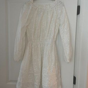 Buru | Dresses | Buru Clothing On Off The Shoulder Mini Dress In White ...